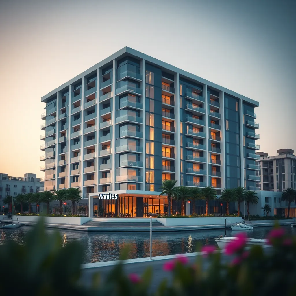 Exploring the Marina Suites Building in Dubai