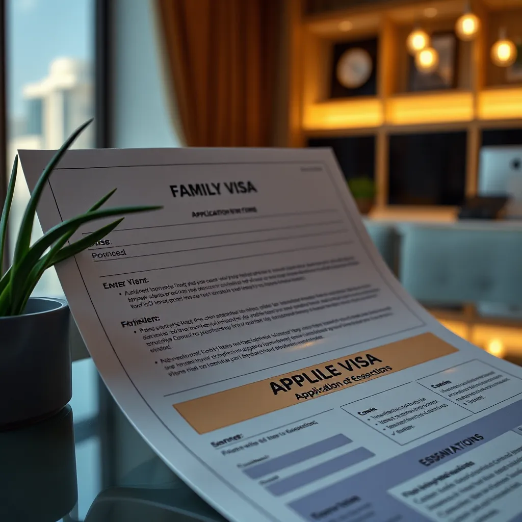 Navigating the Family Visa Process in Dubai