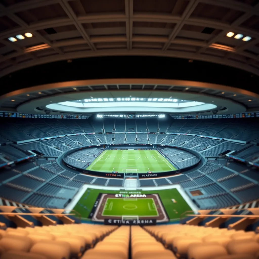 Exploring the Layout of Etihad Arena in Detail
